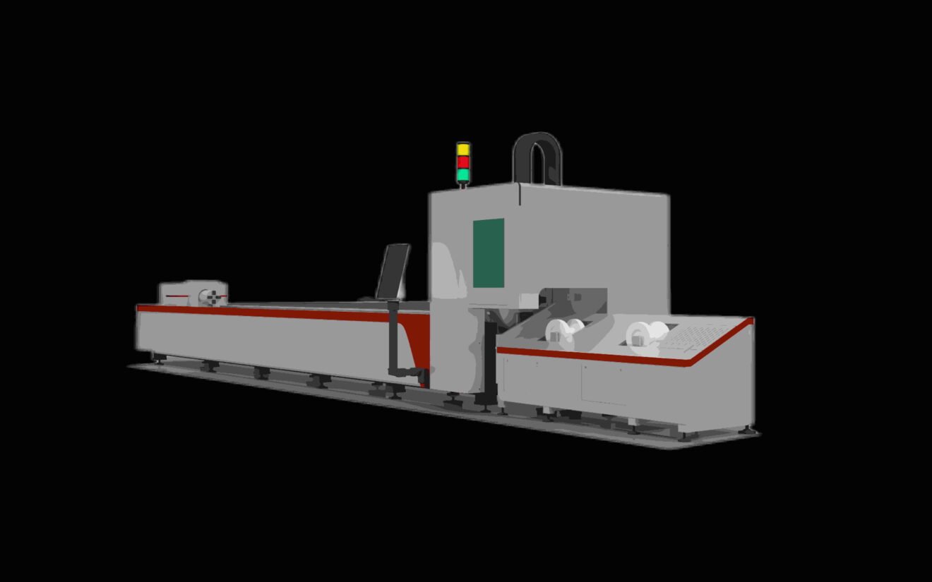 Fiber Laser Aluminum Profile Processing and Cutting Center - Moon Machinery